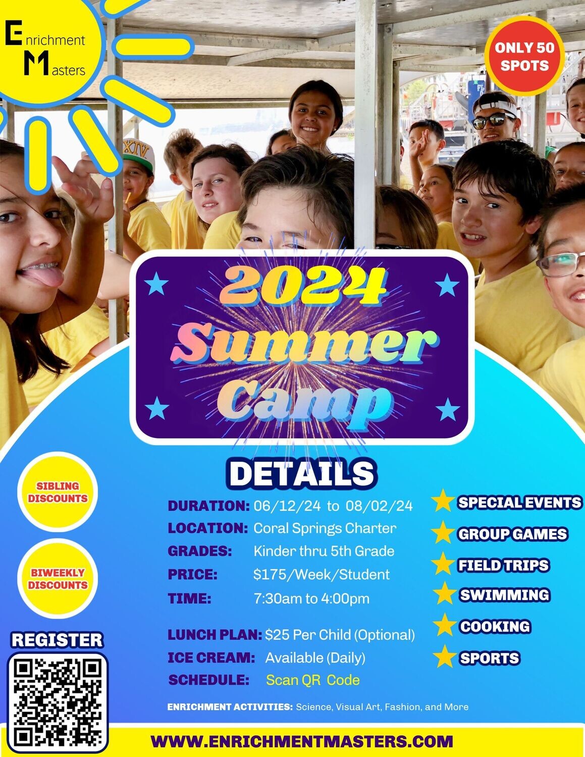 Summer Camp 2024 (Sibling-Full Summer)