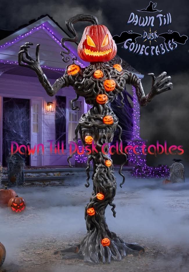 6.5 FT Wicked Woods LED Pumpkin Vine Creature PRE ORDER NOW FOR 2026 ...