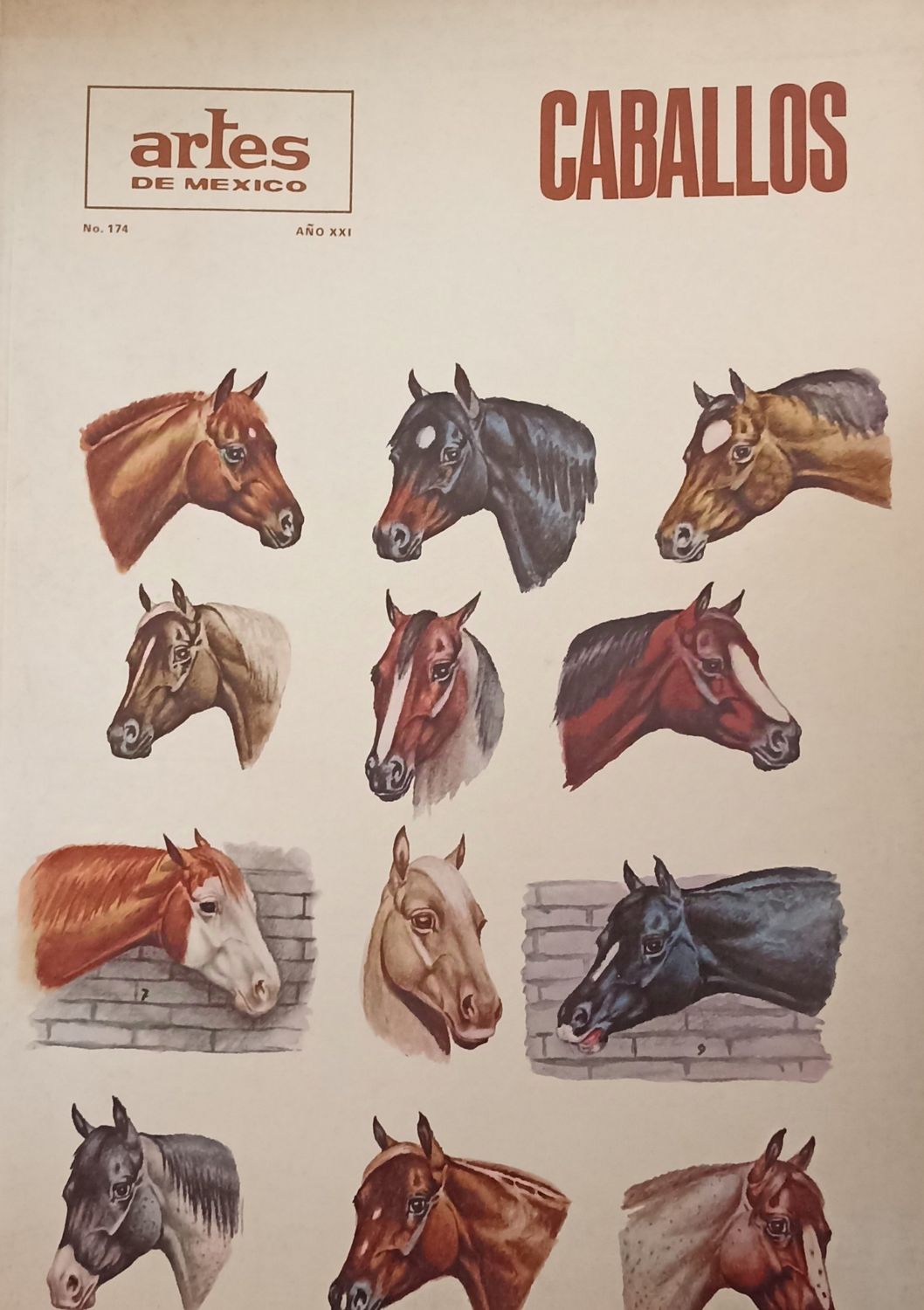 Artes de México. Caballos