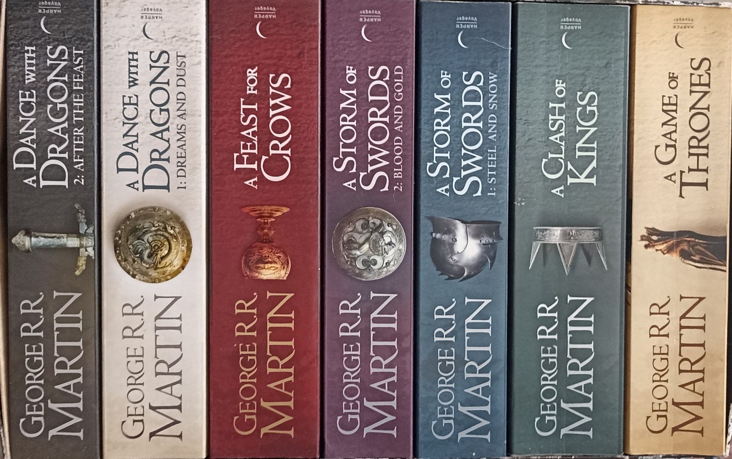 George R. R: Martin, Games of Thrones 7 tomos en inglés