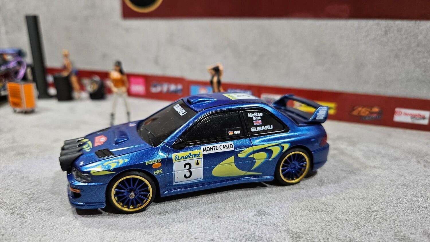 HJW AS Mono Gold / Blau Metallic