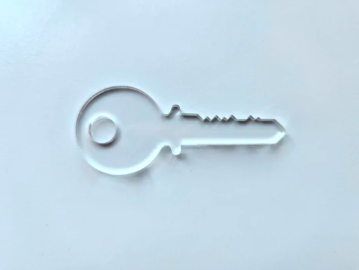 Clear Key Acrylic