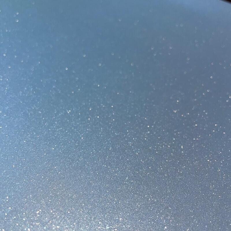 Glitter Craft Vinyl - Baby Blue