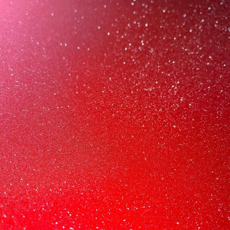 Glitter Craft Vinyl - Red