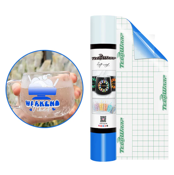 Cold Color Changing Adhesive Vinyl - Deep Blue
