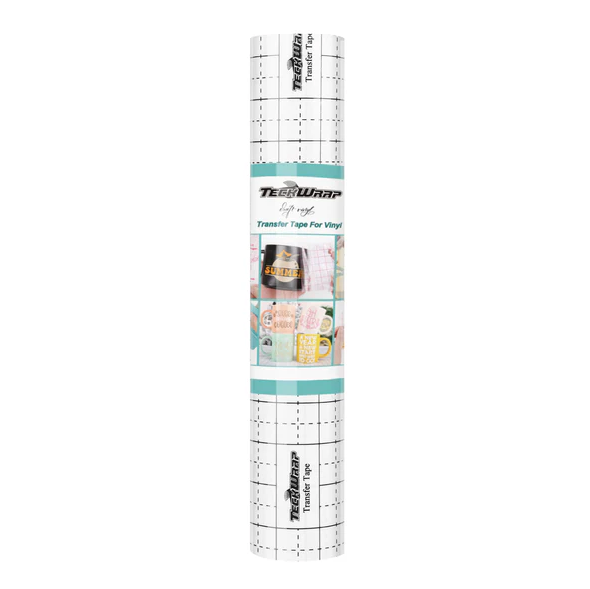 Medium Tack Transfer Tape - Black Grid