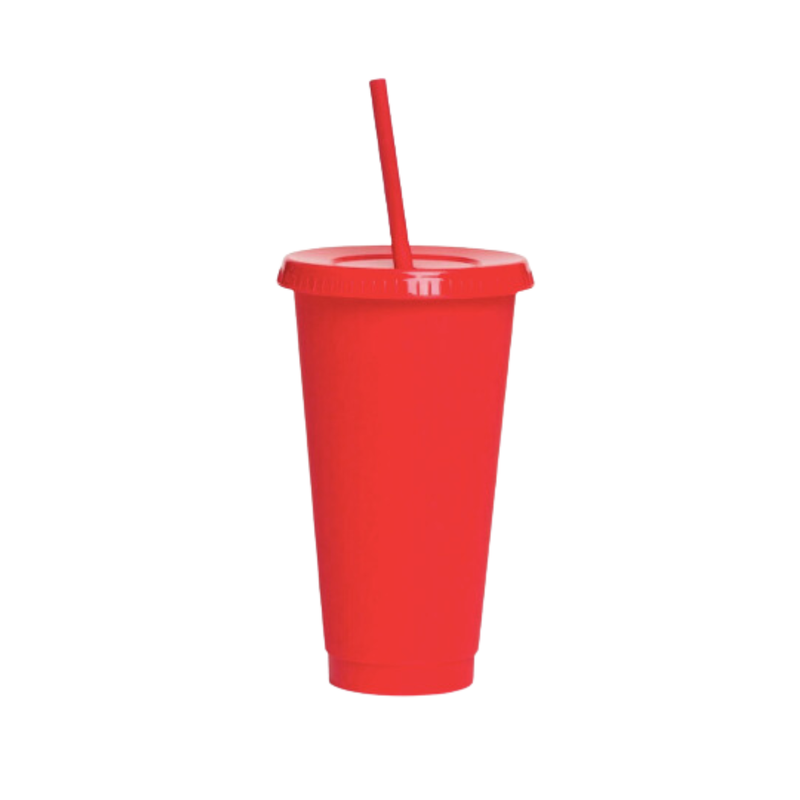 24 oz/ 710ml Cold Cup - Red