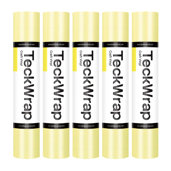 001M Series Vinyl (Matte) - Pastel Yellow