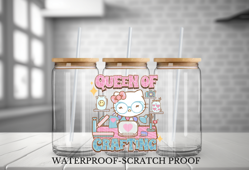 QUEEN OF CRAFTING DECAL KITTY (EXCLUSIVES)