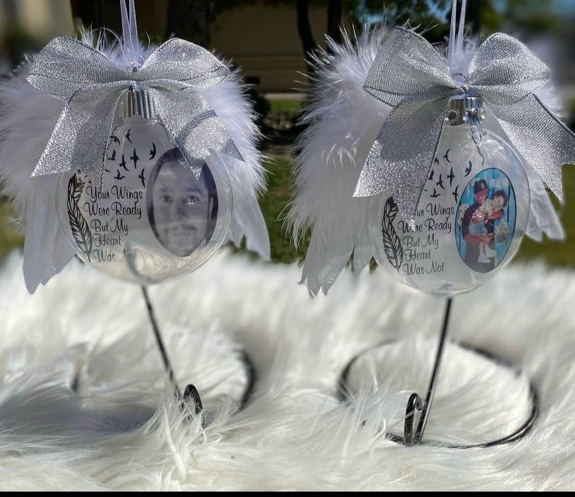 PERSONALIZED MEMORIAL ORNAMENT