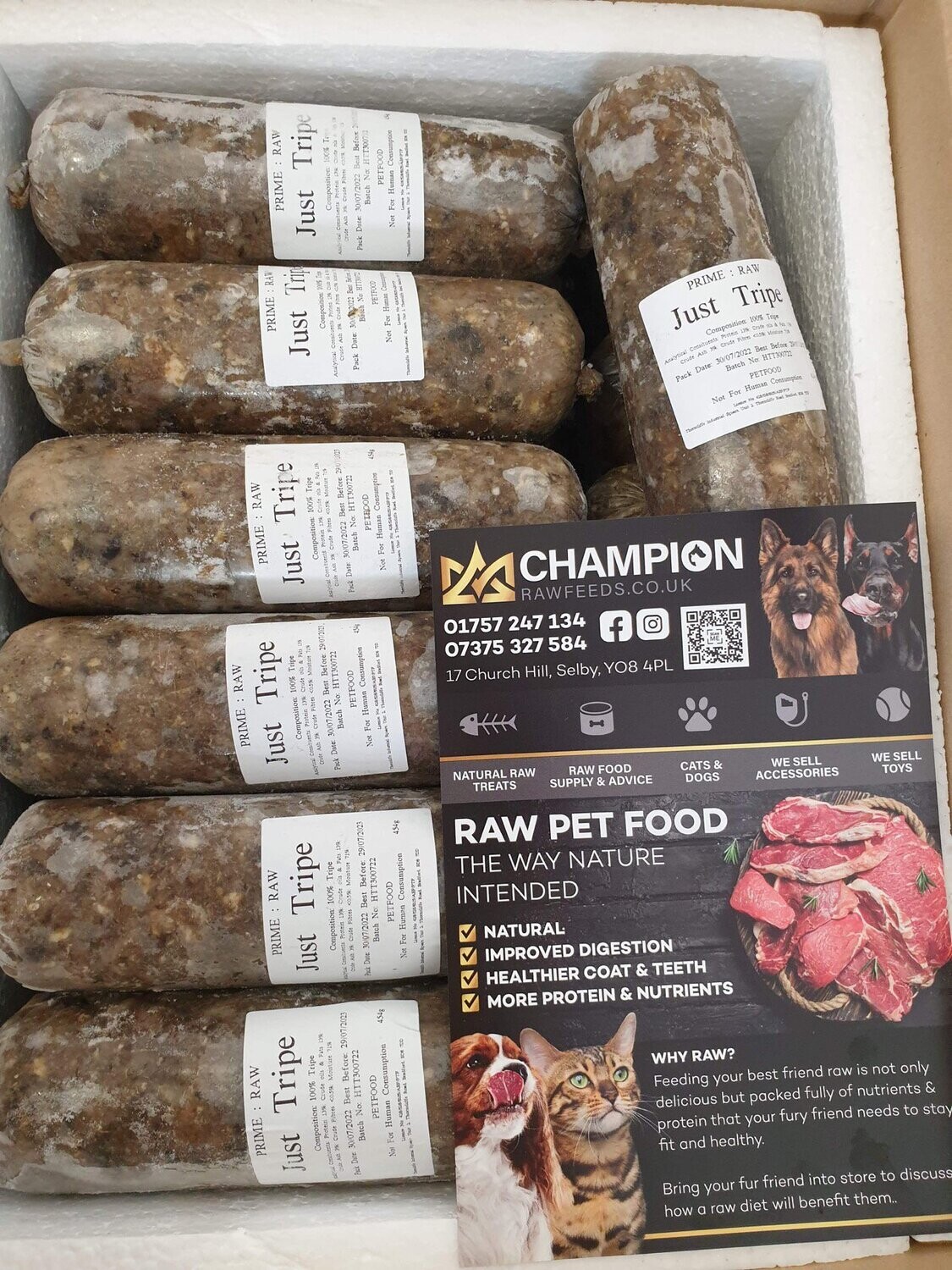 Prime Raw Pure Tripe