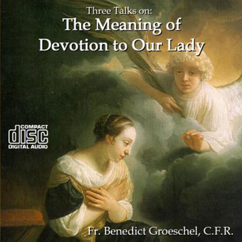 The Meaning of Devotion to Our Lady - Store - Father Benedict & Friends