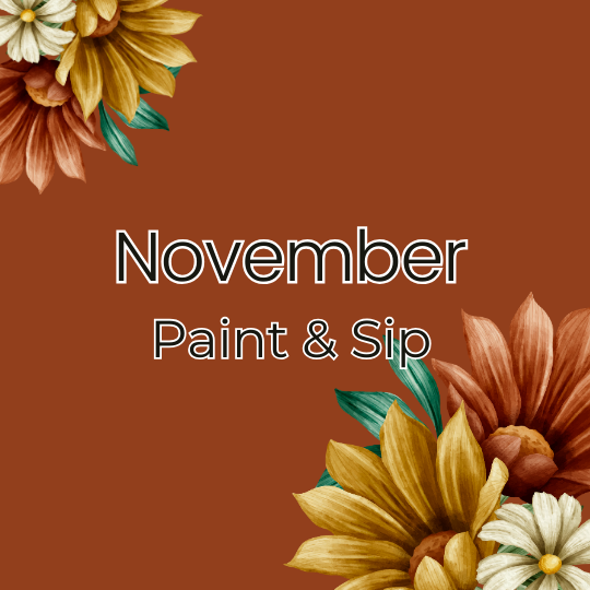 November Paint & Sip Events