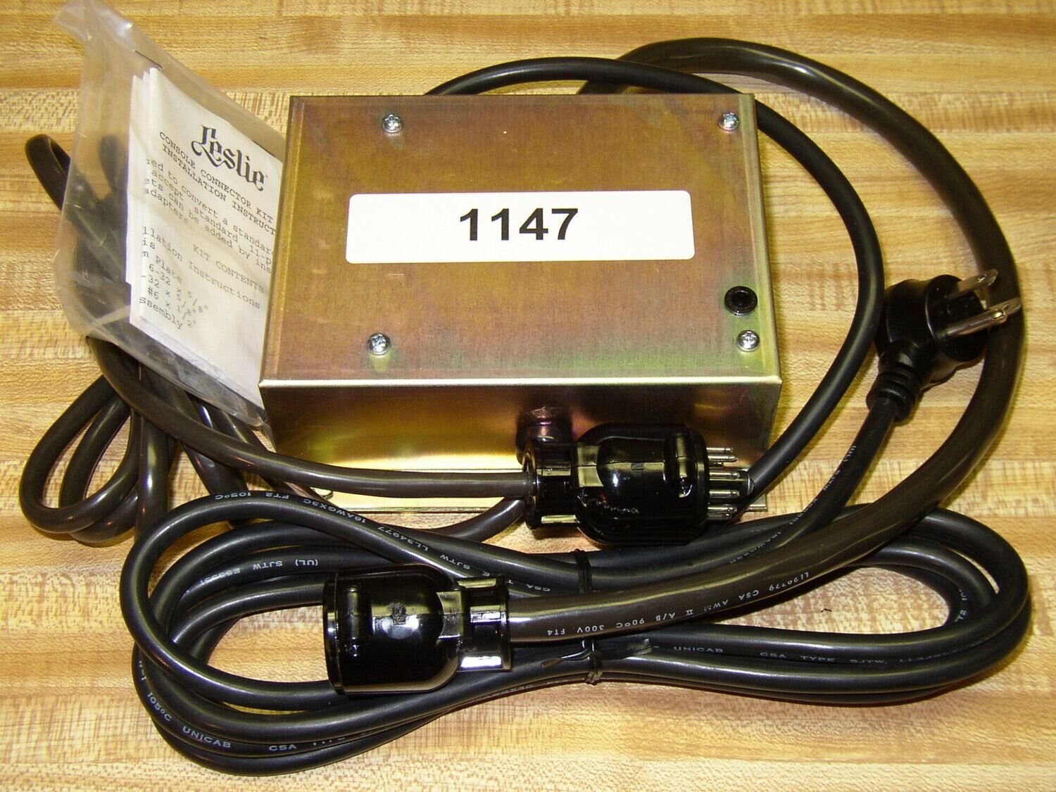 Hammond Organ / Leslie Speaker Connector Kits