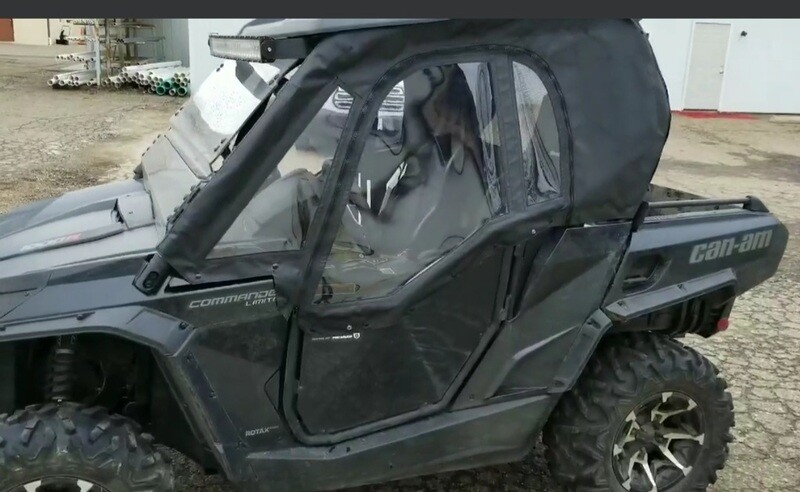 Can-Am Commander OG with Pro Armor Doors 2-Seater Enclosure