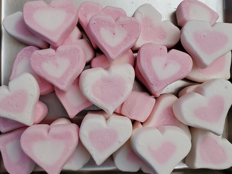 Freeze Dried Mallow Hearts