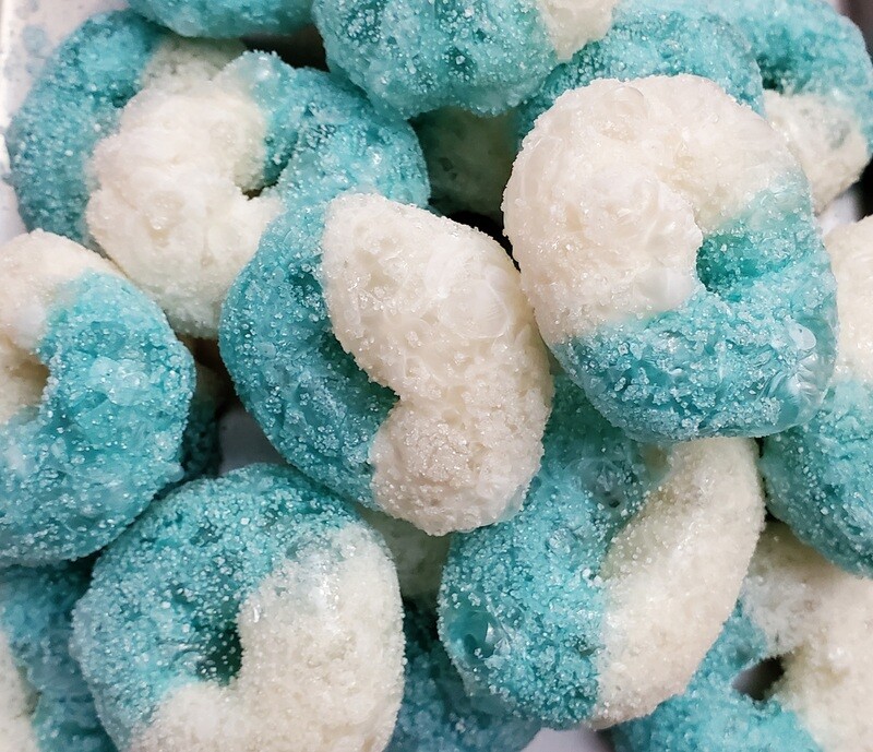 Freeze Dried Blue Raspberry Rings