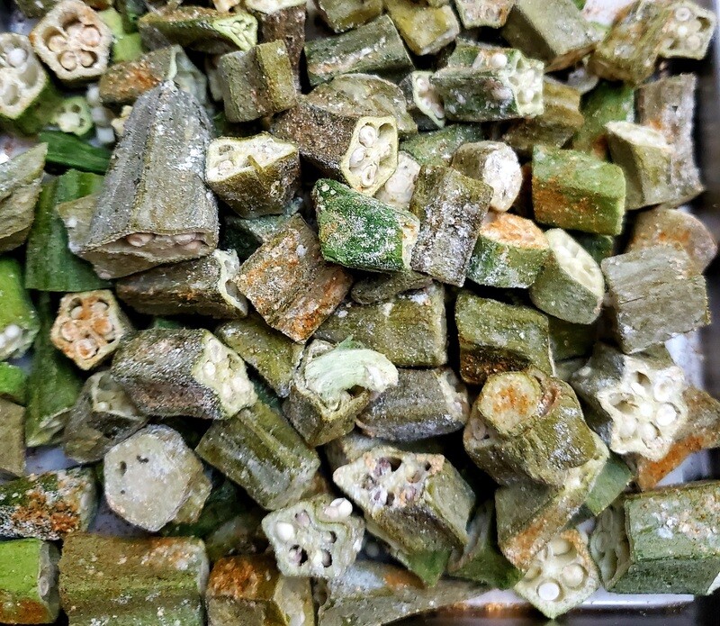 Freeze Dried Okra With Old Bay