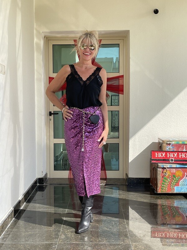 Sassy Sequin Skirt
