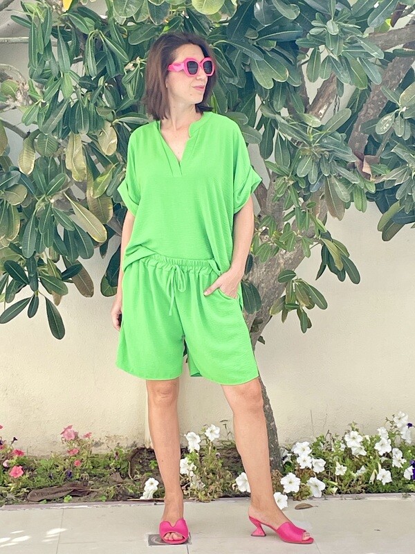 Top and Shorts Two Piece Co-Ord Set