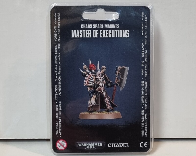 43-44 Chaos Space Marines Master of Execution warhammer