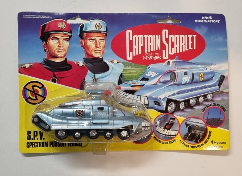 S.P.V. Spectrum Pursuit Vehicle Captain Scarlet vivid