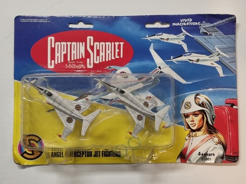 Angel Interceptor Jet Fighters Captain Scarlet Mysteron