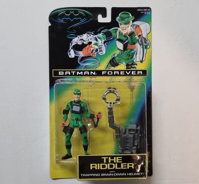 Vintage Batman forever kenner The Riddler brain helmet