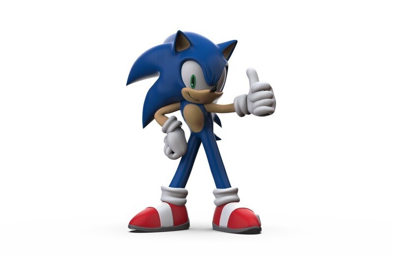 Figuur, Sonic Thumbs up, Sonic the Hedgehog