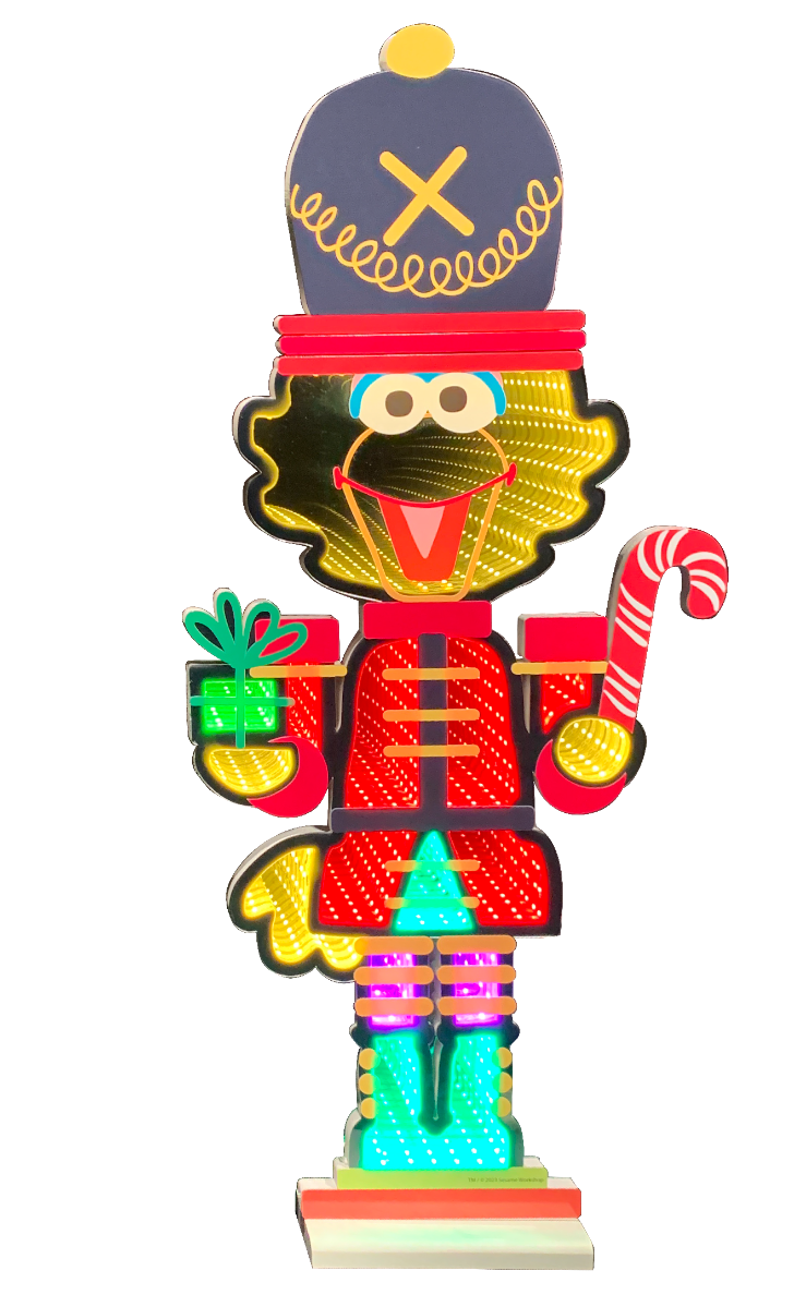 INFINITY LIGHT SESAME STREET BIG BIRD NUTCRACKER