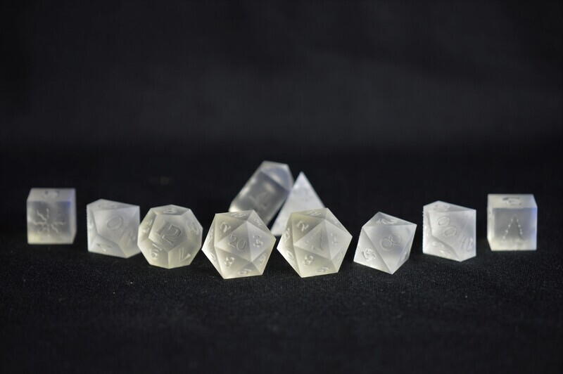 Winter Masters - Holiday Themed 8 Piece Master Dice Set