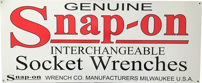 SNAP ON TOOL SIGN