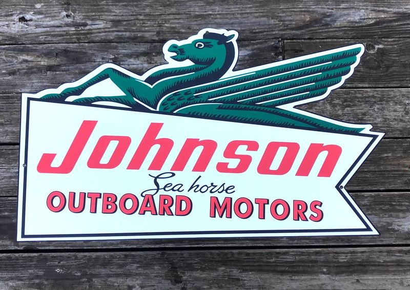 JOHNSON OUTBOARD SIGN
