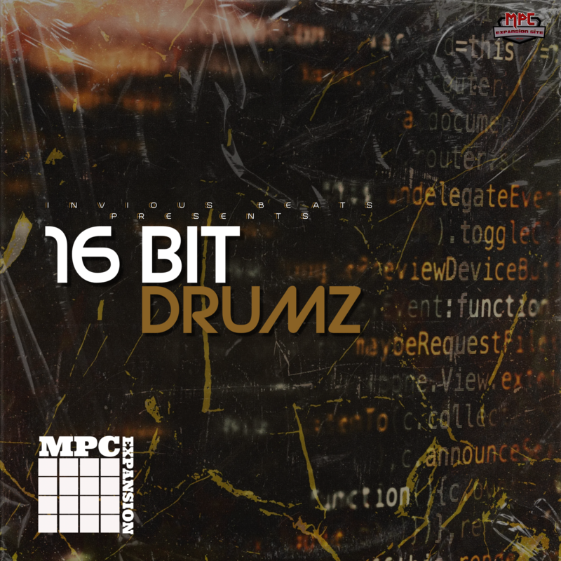 Mpc Expansion '16-bit Drumz' by Invious