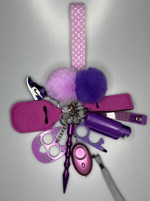 Customizable Self Defense Keychains for Women, Men and Children