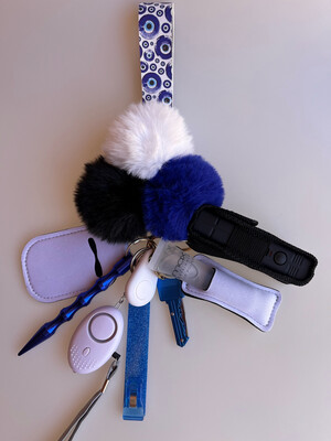 Customizable Self Defense Keychains