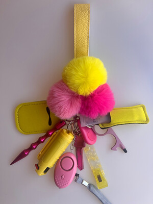 Customizable Self Defense Keychains for Women, Men and Children