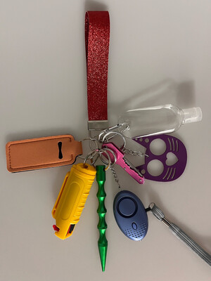 Customizable Self Defense Keychains