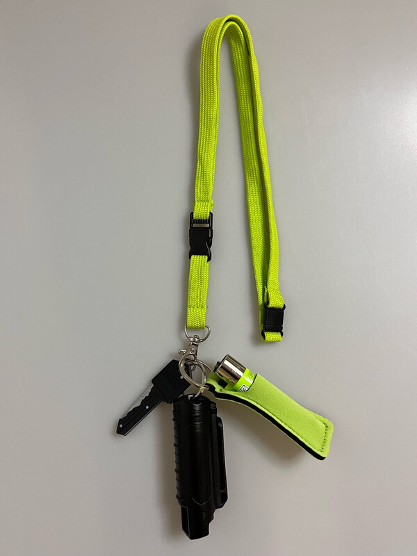 Green Mens Keychain