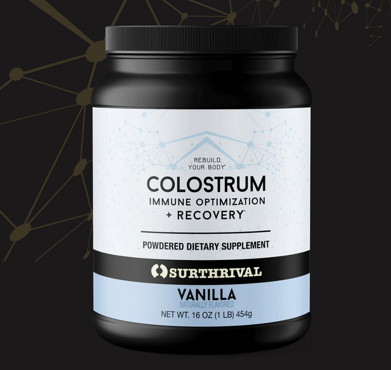 Surthrival Colostrum Vanilla 16oz