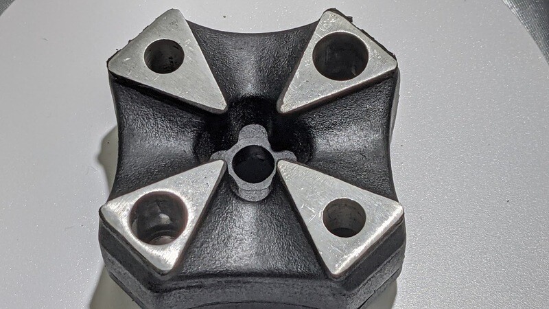 ROLLS ROYCE SILVER SHADOW II STEERING COLUMN LOWER FLEX JOINT COUPLING ...