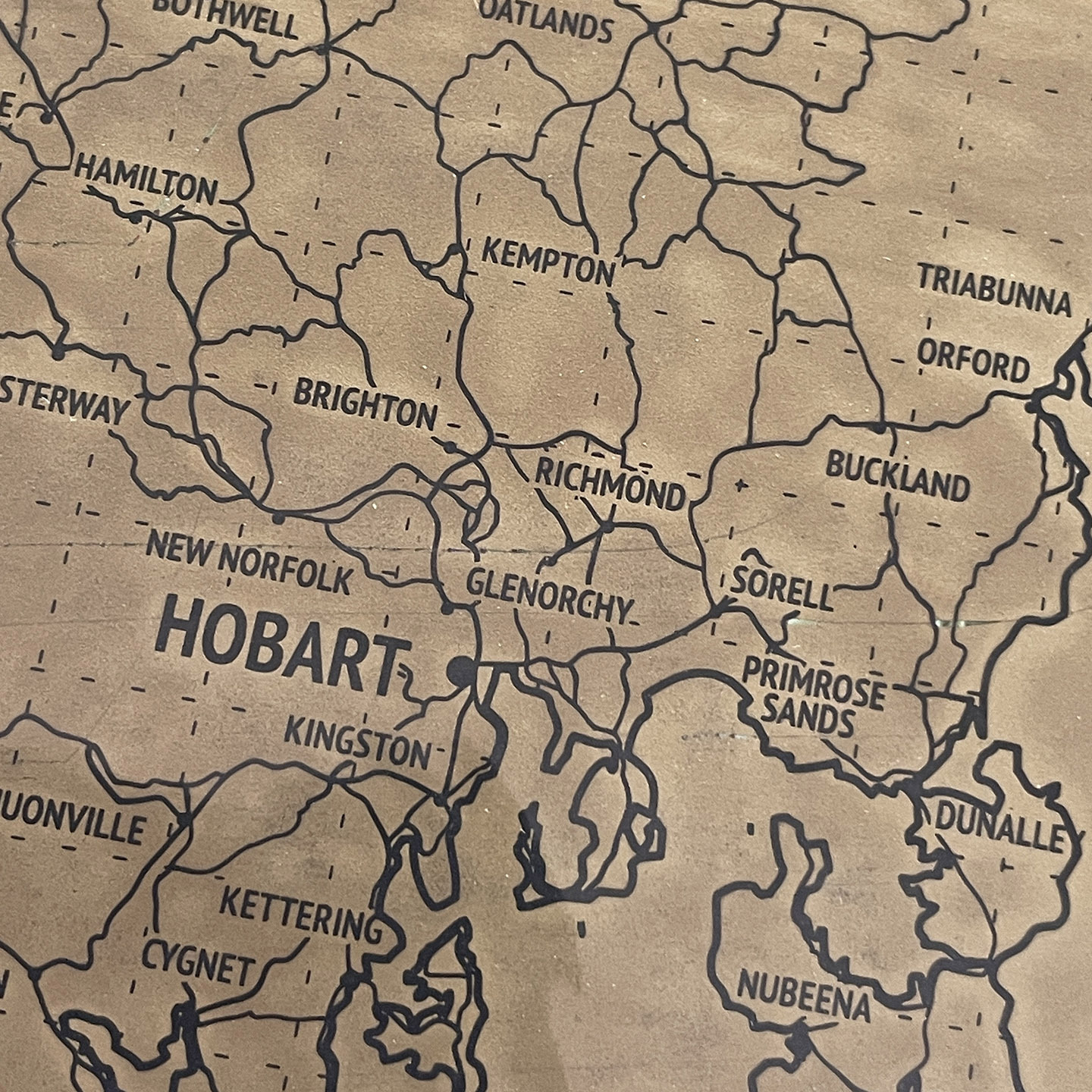 Go Roadtrip | A3 TAS DEFECT PRINTS | Scratch Maps