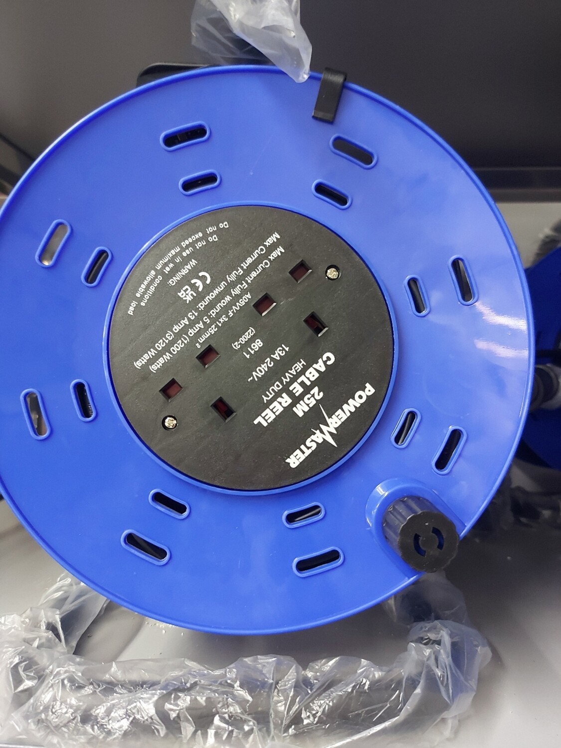 Powermaster 25m cable reel - Store - Farm Shop - CB Electrical Dairy ...