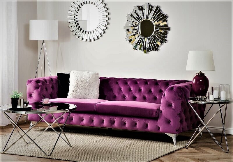 Sofá capitoné Diván