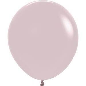 18" Sempertex Pastel Dusk Rose (6 Per Bag)