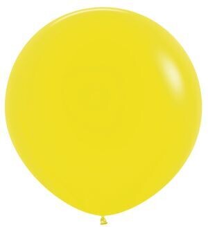 36" Sempertex Fashion Yellow (2 Per Bag)