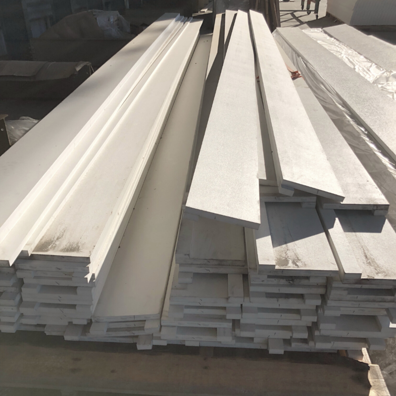 AZEK 1 in. x 8 in. x 18 ft. Smooth PVC Trim with 1 1/2 in. Applied Rake