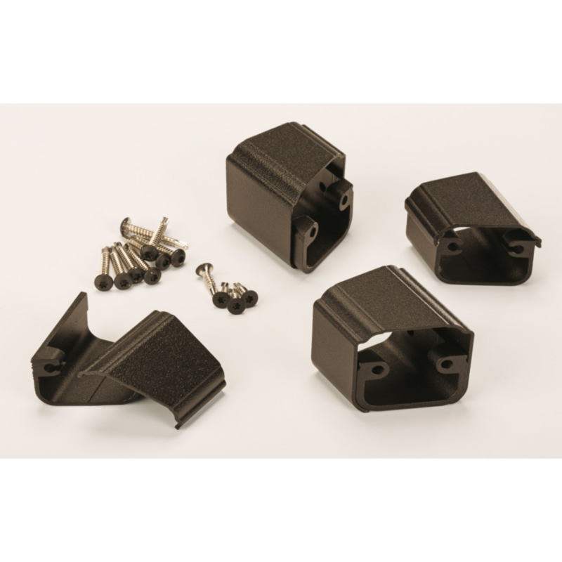 TIMBERTECH Impression Rail Level 22.5 Degree Bracket Kit - Black