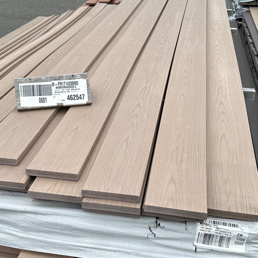 Tan Composite Decking - In Stock at Warehouse' 71