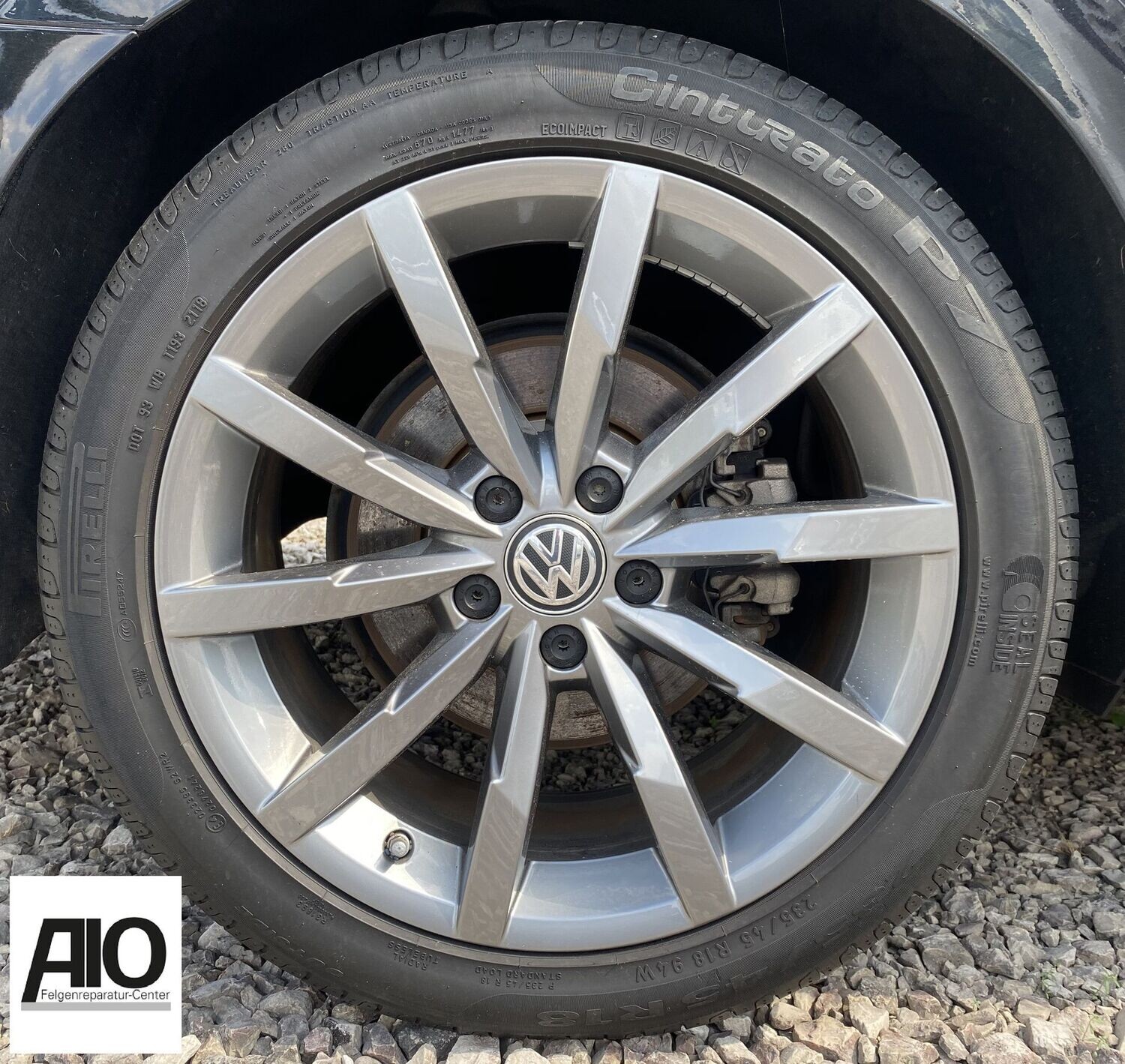 LF1 Original VW Felge 3G0601025Q – MONTERREY 10 Speiche Grau – Passat ...